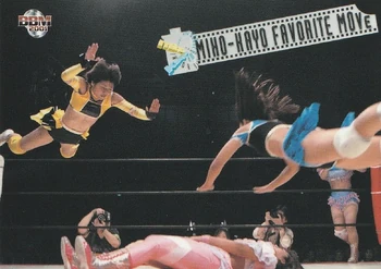 2001 BBM Miho Wakizawa and Kayo Noumi Miho Wakizawa-Kayo Noumi (No.35) | Pro Wrestling | Fandom