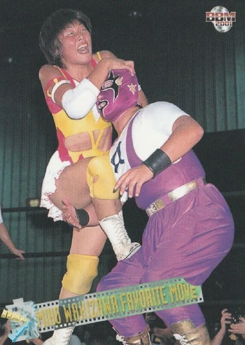 2001 BBM Miho Wakizawa and Kayo Noumi Miho Wakizawa (No.29) | Pro Wrestling | Fandom