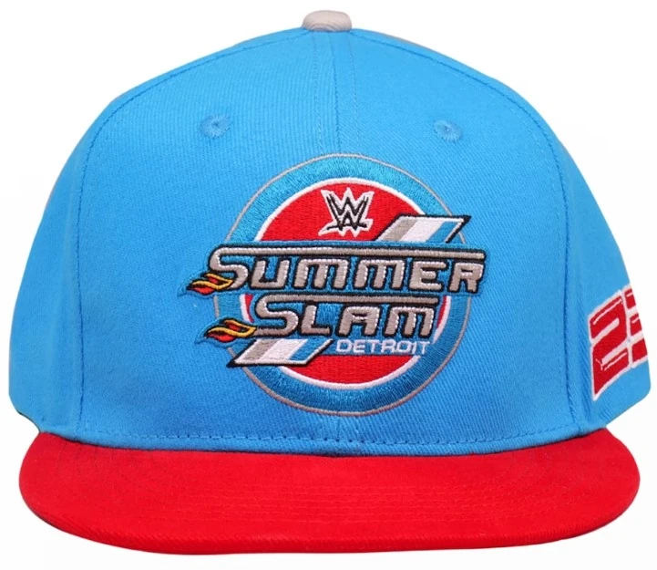 Unisex Blue SummerSlam 2023 Snapback Hat | Pro Wrestling | Fandom