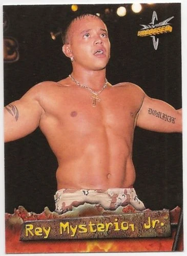 1999 WCW Embossed (Topps) Rey Mysterio, Jr. (No.23) | Pro Wrestling | Fandom