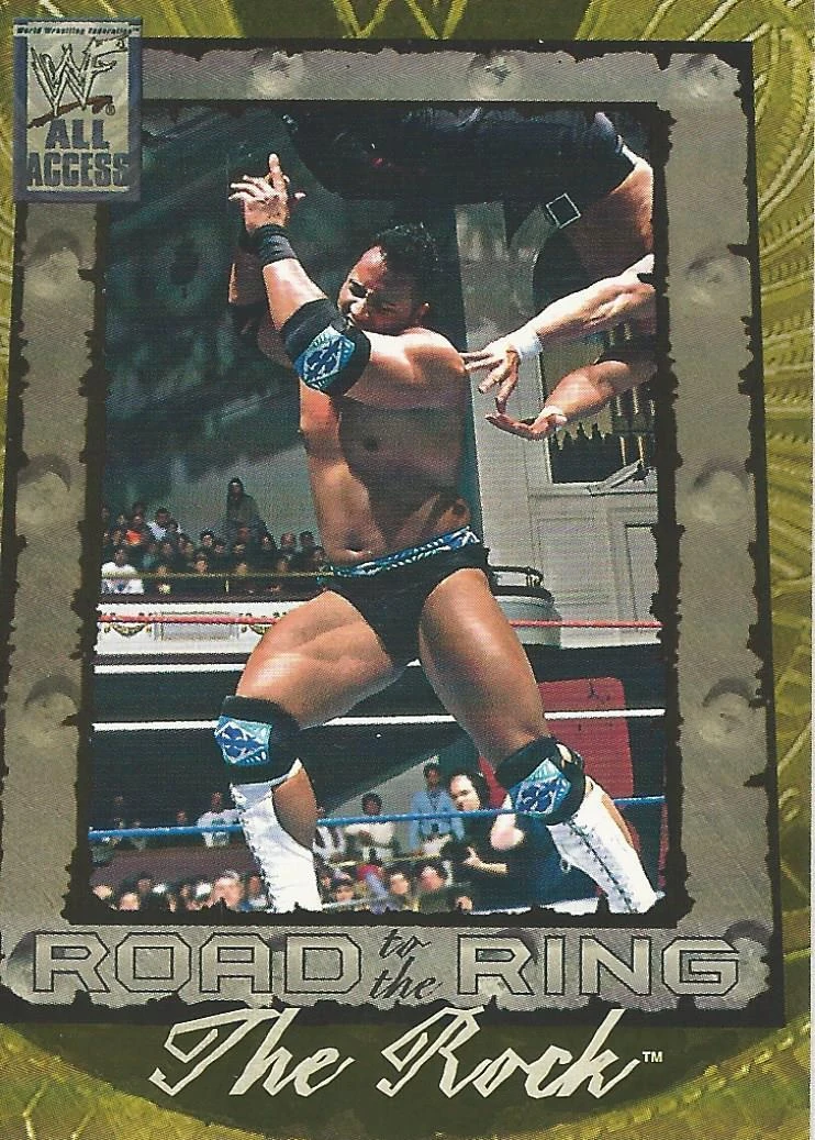 2002 WWF All Access (Fleer) The Rock (No.99) | Pro Wrestling | Fandom