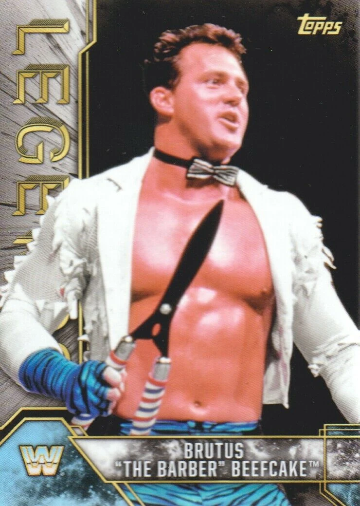 2017 Legends of WWE (Topps) Brutus Beefcake (No.21) | Pro Wrestling ...