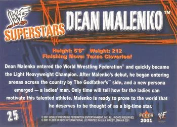 2001 WWF WrestleMania (Fleer) Dean Malenko (No.25) | Pro Wrestling | Fandom