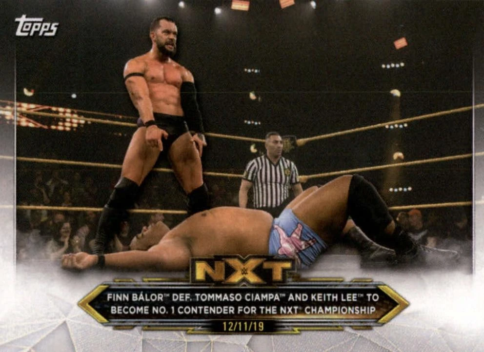 2020 WWE NXT (Topps) Finn Balor-Tommaso Ciampa-Keith Lee (No.72) | Pro ...