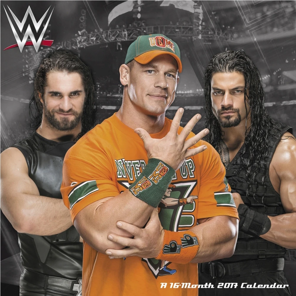 WWE Mini Calendar 2017 | Pro Wrestling | Fandom