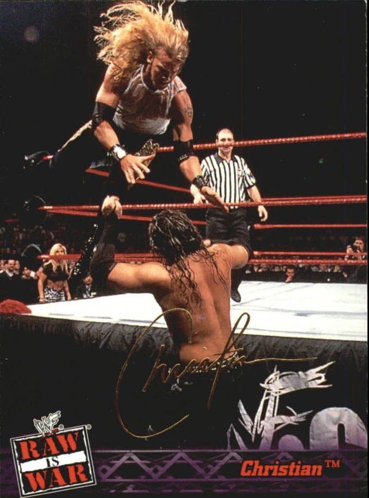 2001 WWF RAW Is War (Fleer) Christian (No.25) | Pro Wrestling | Fandom