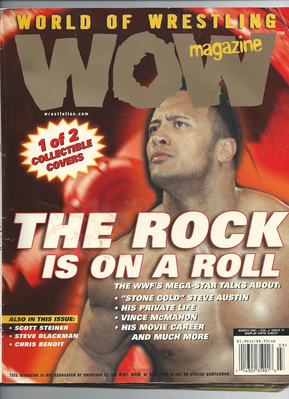 WOW Magazine - March 2001 | Pro Wrestling | Fandom