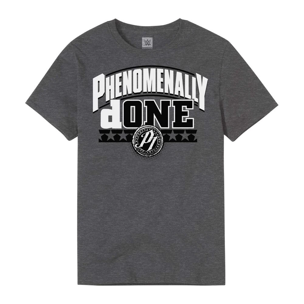AJ Styles "Phenomenally Done" Authentic T-Shirt | Pro Wrestling | Fandom