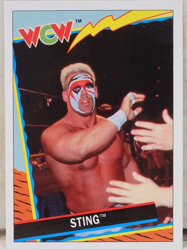 1992 WCW Trading Cards (Topps) Sting (No.41) | Pro Wrestling | Fandom