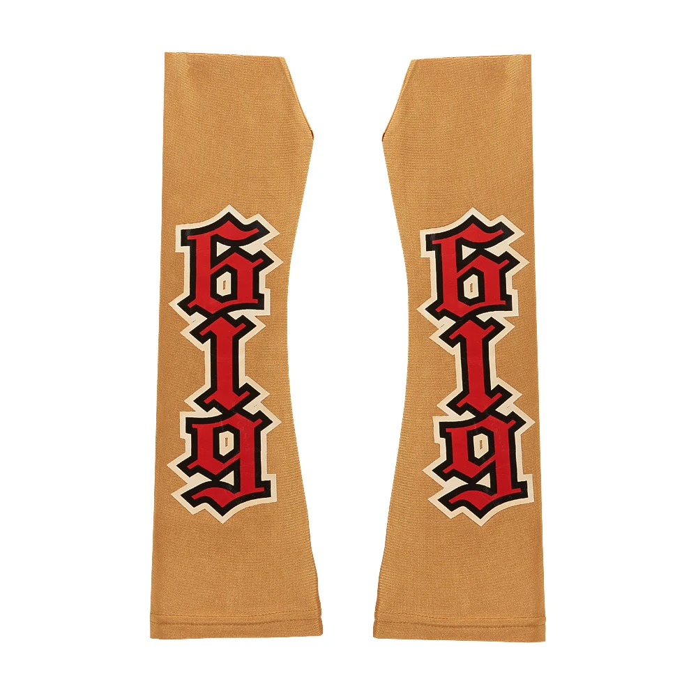 Rey Mysterio Gold-Red Arm Sleeves | Pro Wrestling | Fandom