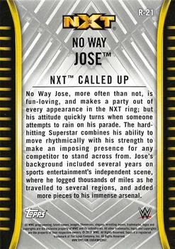 2018 WWE NXT (Topps) No Way Jose (No.21) | Pro Wrestling | Fandom