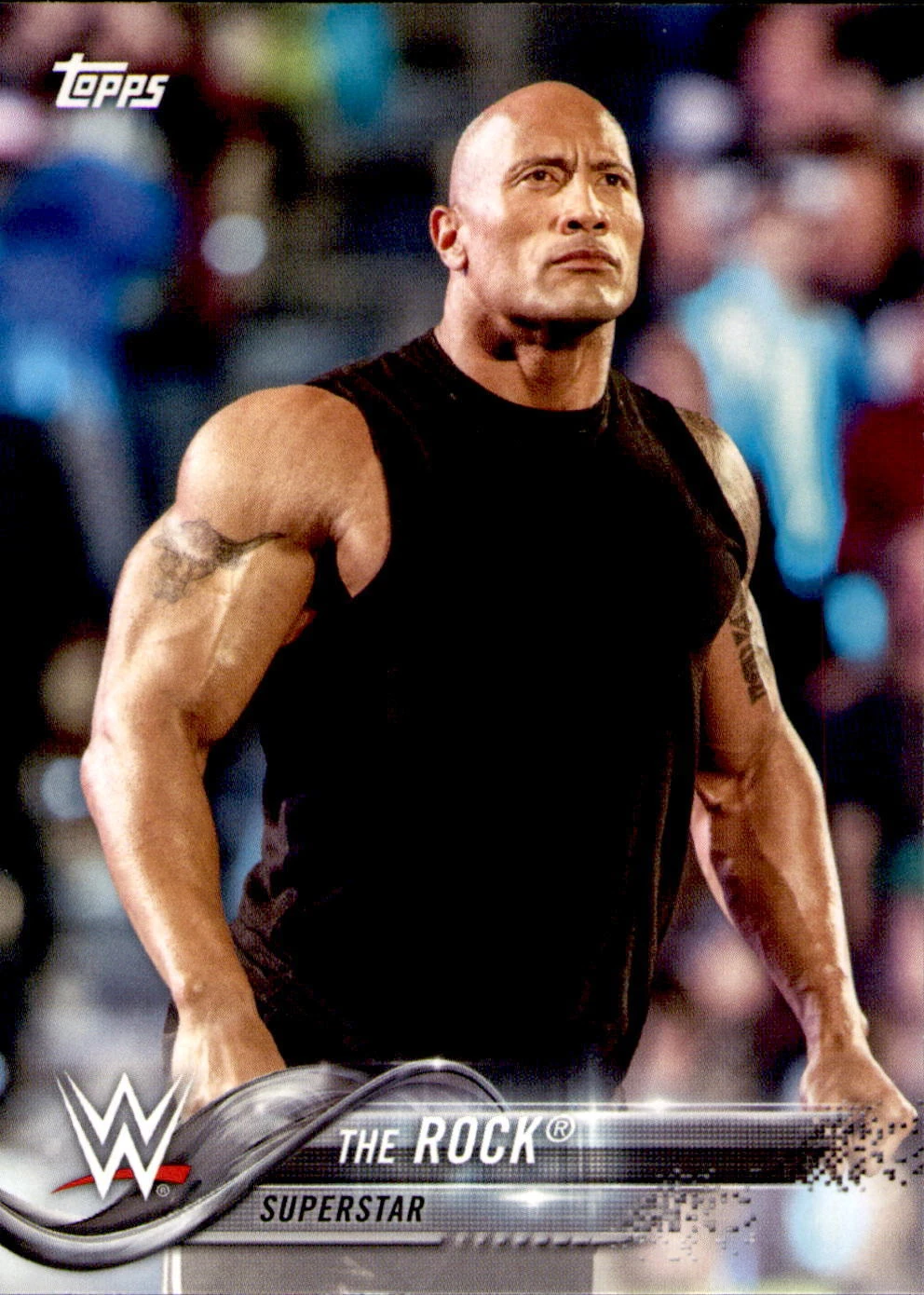 2018 WWE Wrestling Cards (Topps) The Rock (No.79) | Pro Wrestling | Fandom
