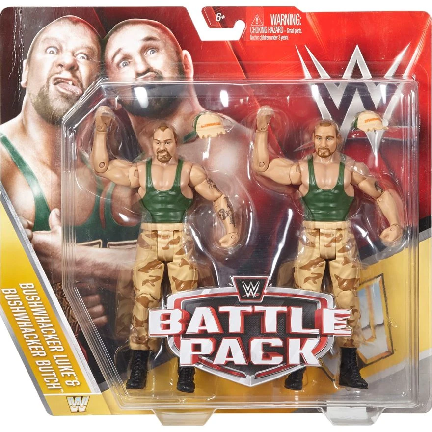 WWE Battle Packs 40 Bushwhackers | Pro Wrestling | Fandom