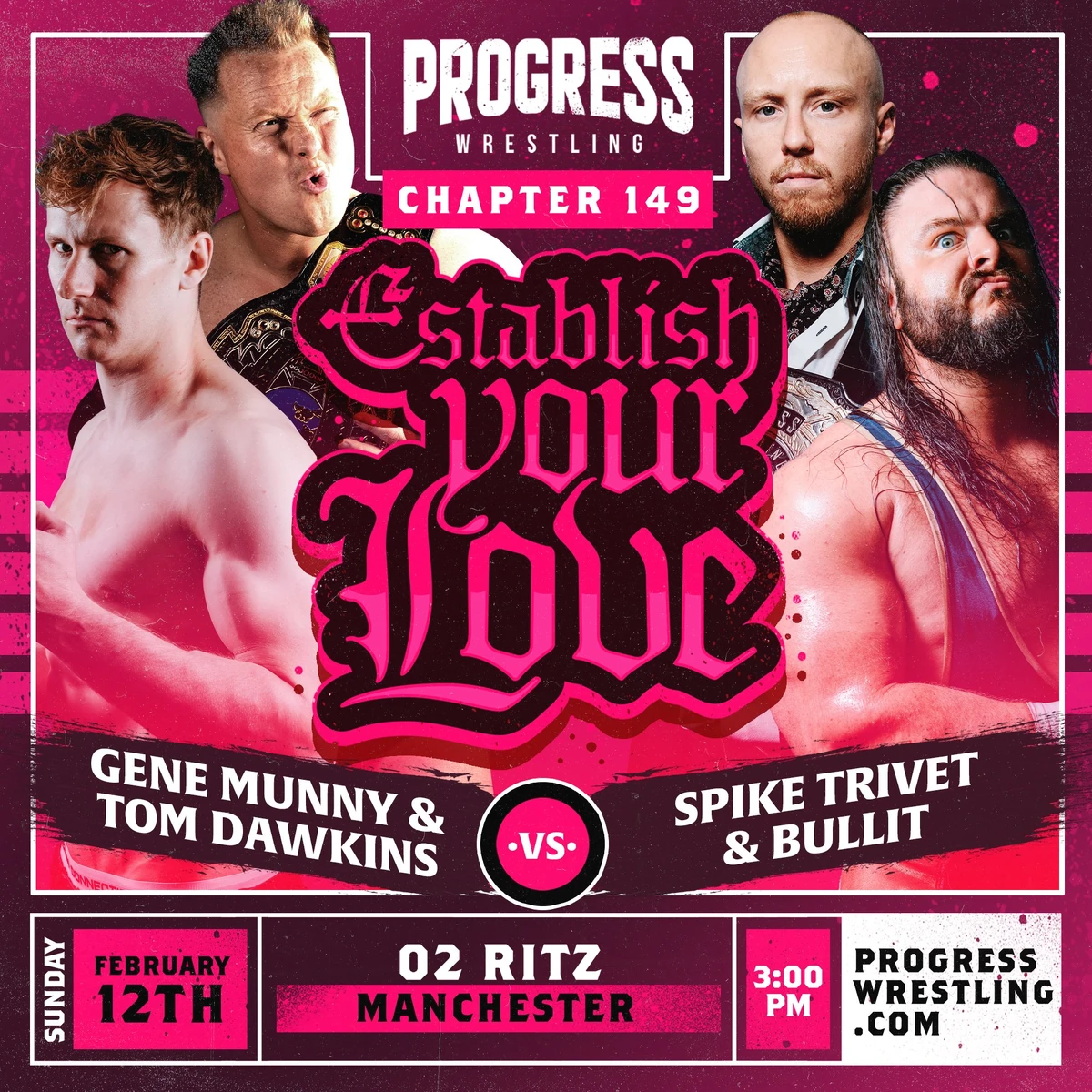 PROGRESS Chapter 149: Establish Your Love | Pro Wrestling | Fandom