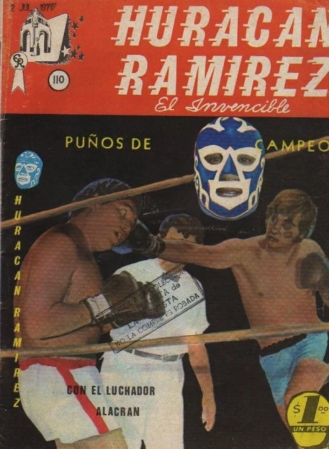 Huracan Ramirez El Invencible No. 110 | Pro Wrestling | Fandom