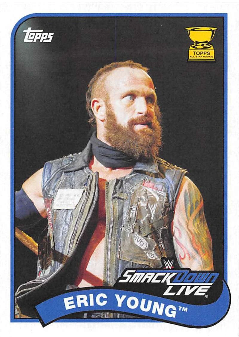 2018 WWE Heritage Wrestling Cards (Topps) Eric Young (No.99) | Pro ...