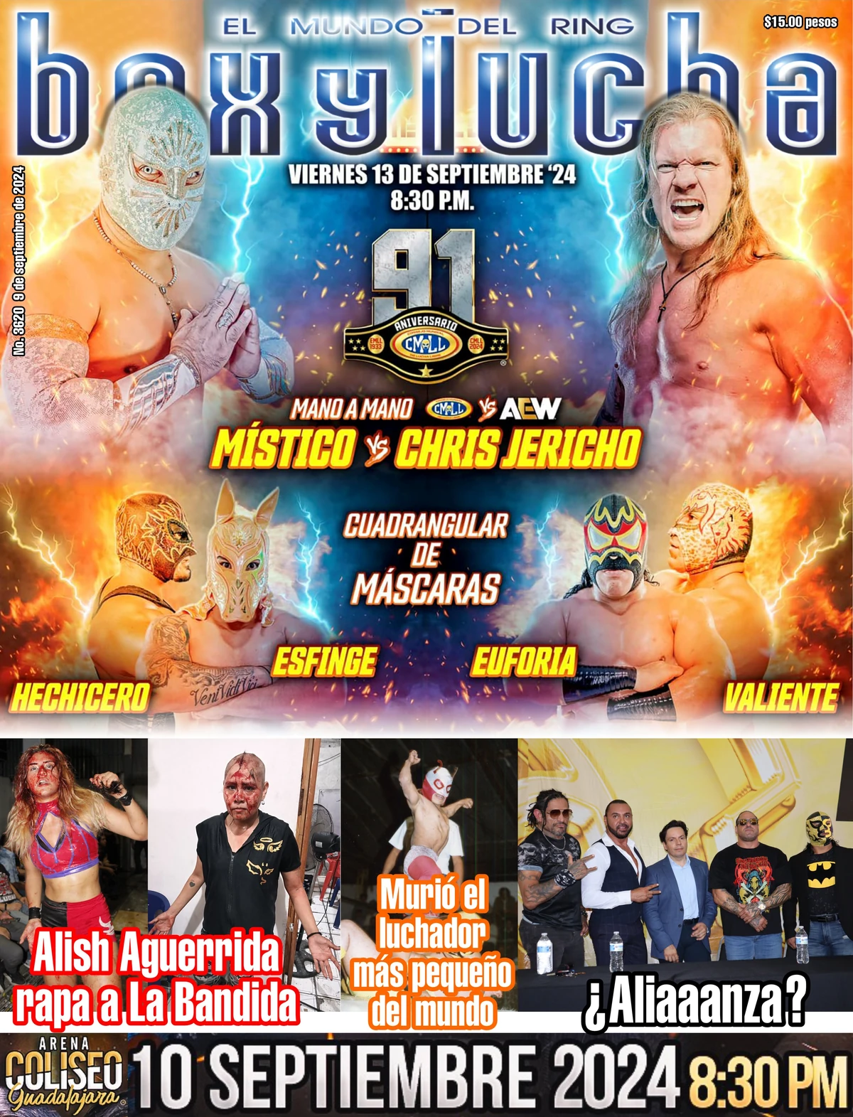 Valiente/Magazine covers | Pro Wrestling | Fandom