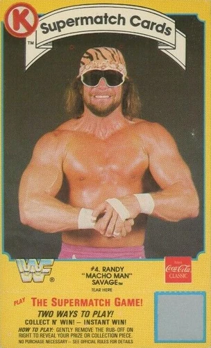 1987 Circle K WWF Supermatch Randy Savage (No.4) | Pro Wrestling | Fandom