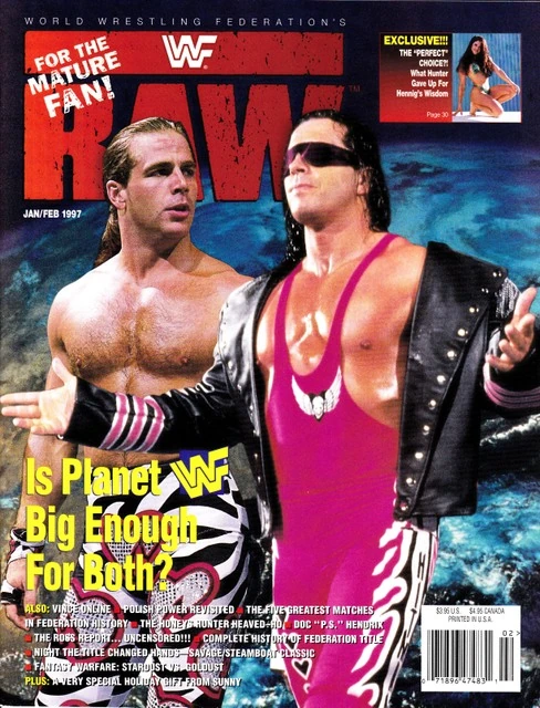 WWF Raw Magazine - January/February 1997 | Pro Wrestling | Fandom