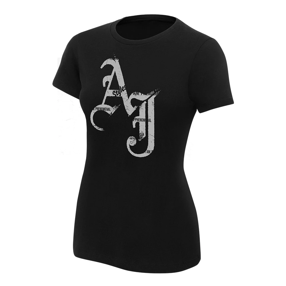 AJ Styles "I Am Phenomenal" Women's Authentic T-Shirt | Pro Wrestling ...