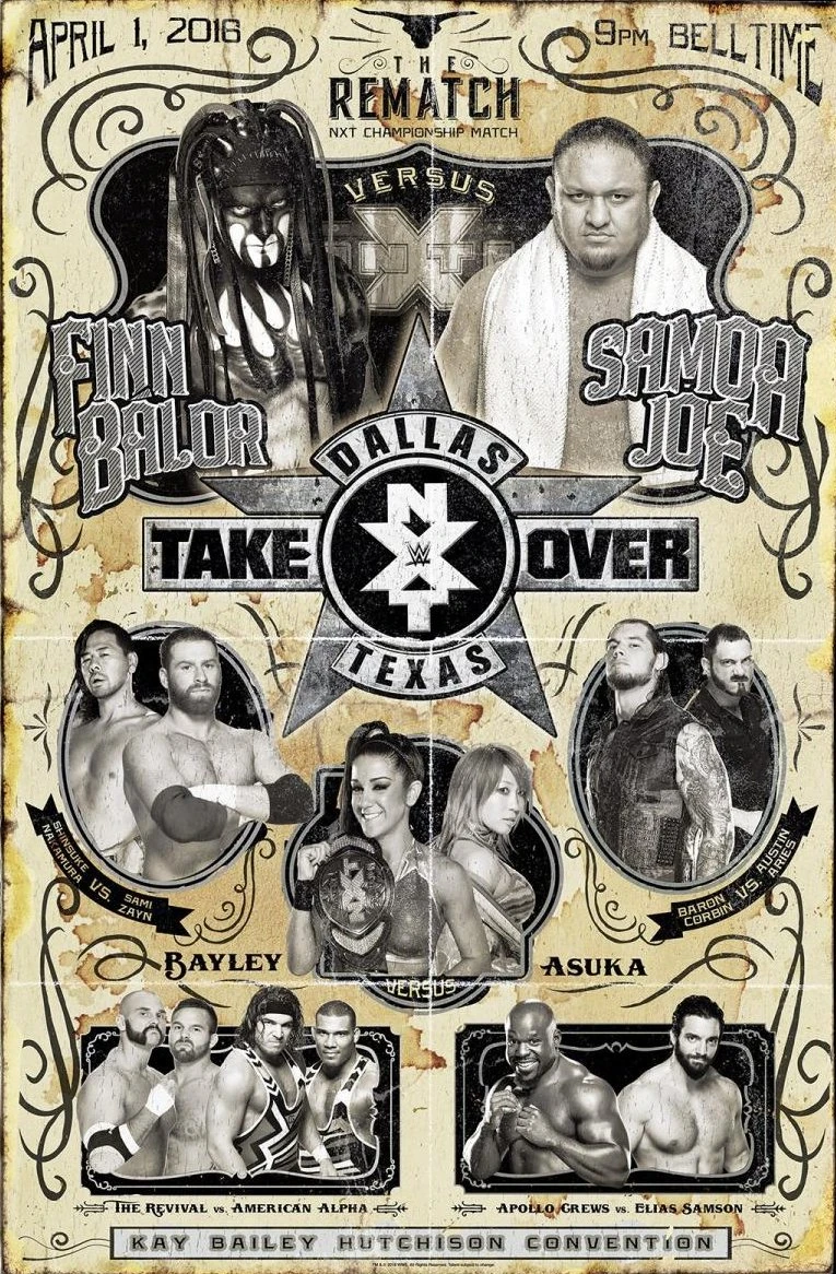 NXT TakeOver: Dallas | Pro Wrestling Wiki | Fandom