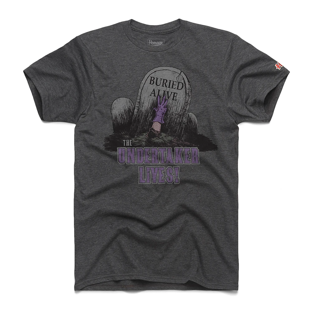 Undertaker "Buried Alive" Homage T-Shirt | Pro Wrestling | Fandom
