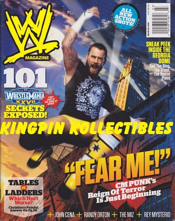 WWE Magazine - March 2011 | Pro Wrestling | Fandom