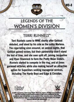 2018 Legends of WWE (Topps) Terri Runnels (WD-8) | Pro Wrestling | Fandom