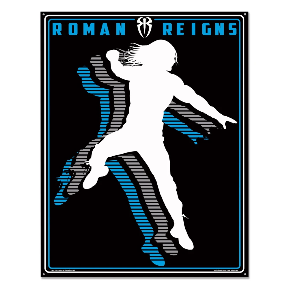Roman Reigns Metal Sign | Pro Wrestling | Fandom