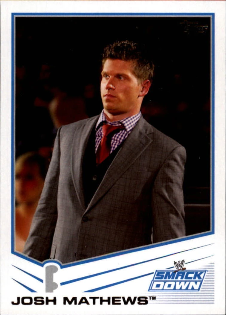 2013 WWE (Topps) Josh Matthews (No.64) | Pro Wrestling | Fandom