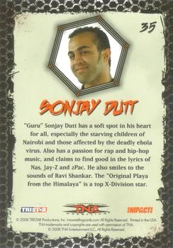 2008 TNA Impact (Tristar) Sonjay Dutt (No.35) | Pro Wrestling | Fandom