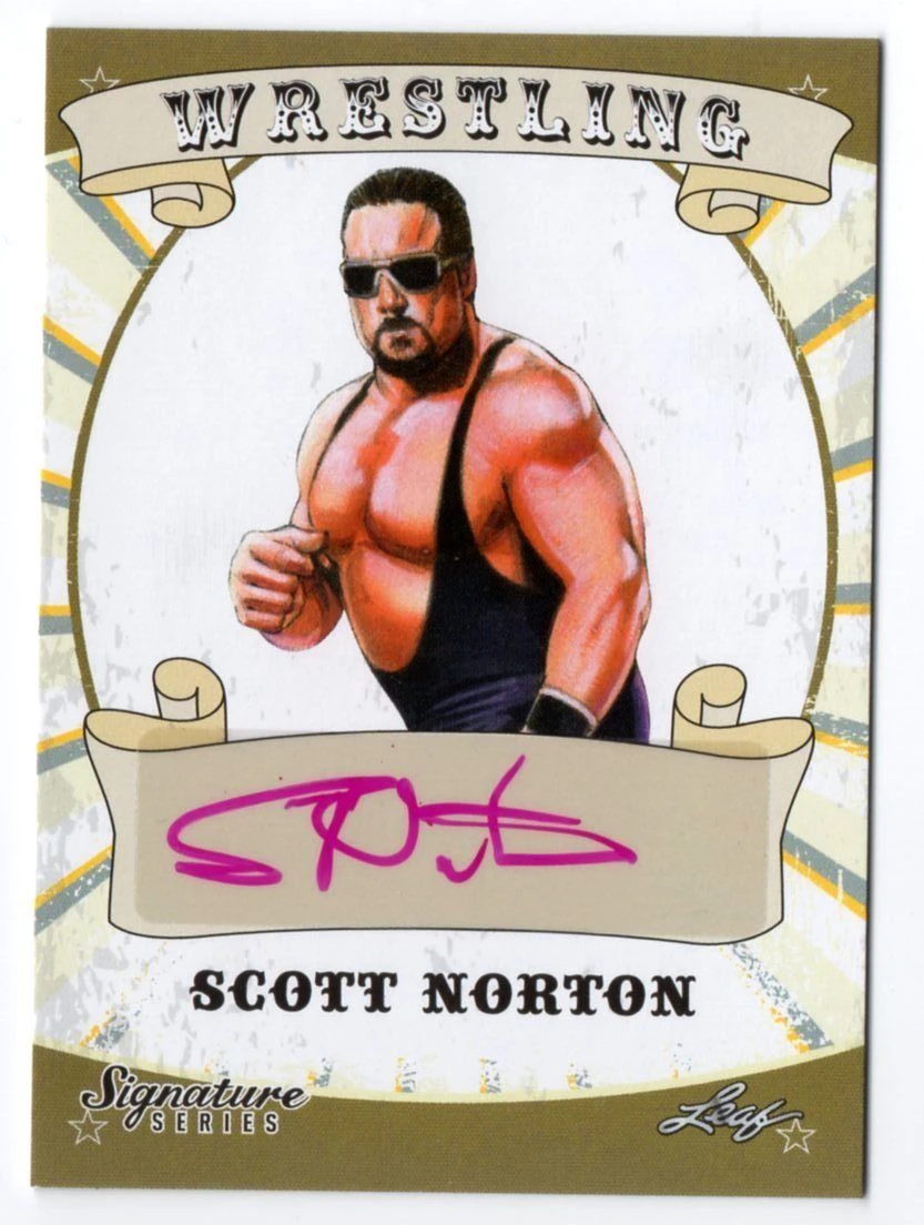 2016 Leaf Signature Series Wrestling Scott Norton (No.75) | Pro ...