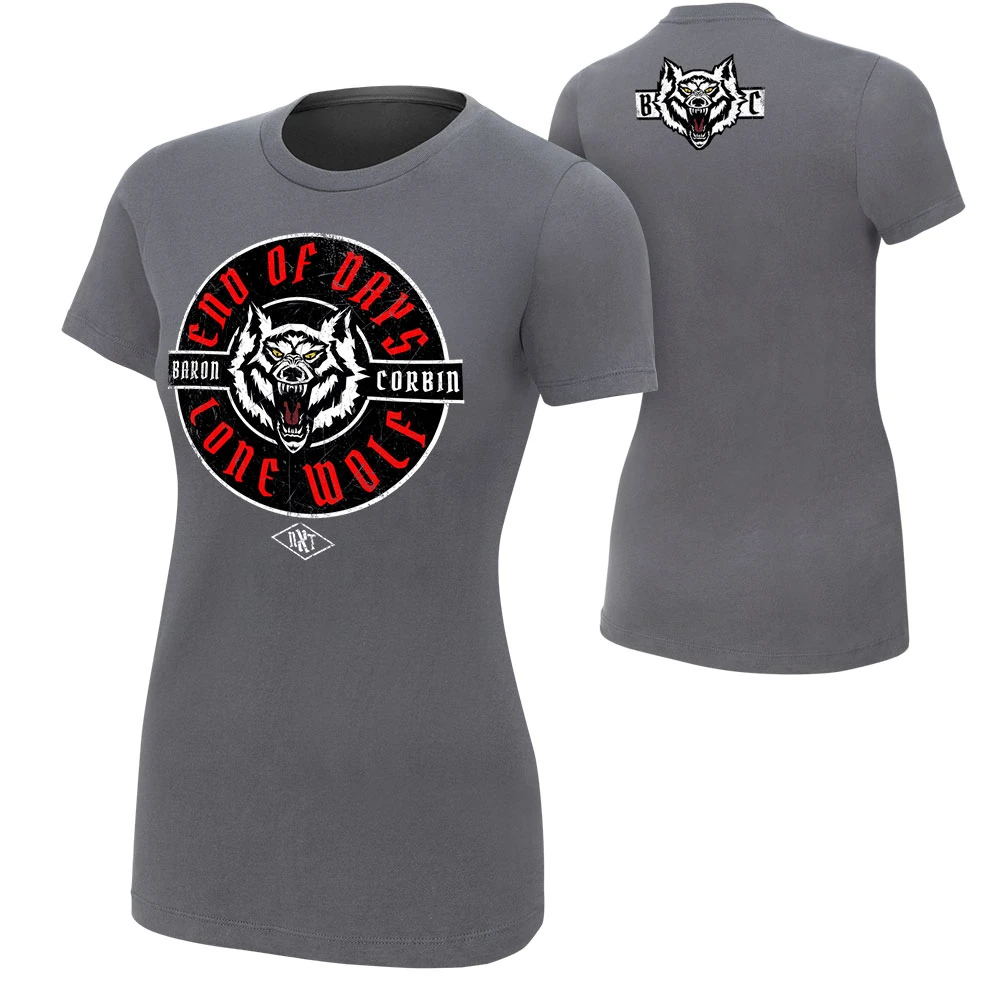 Baron Corbin "Lone Wolf" Women's Authentic T-Shirt | Pro Wrestling | Fandom