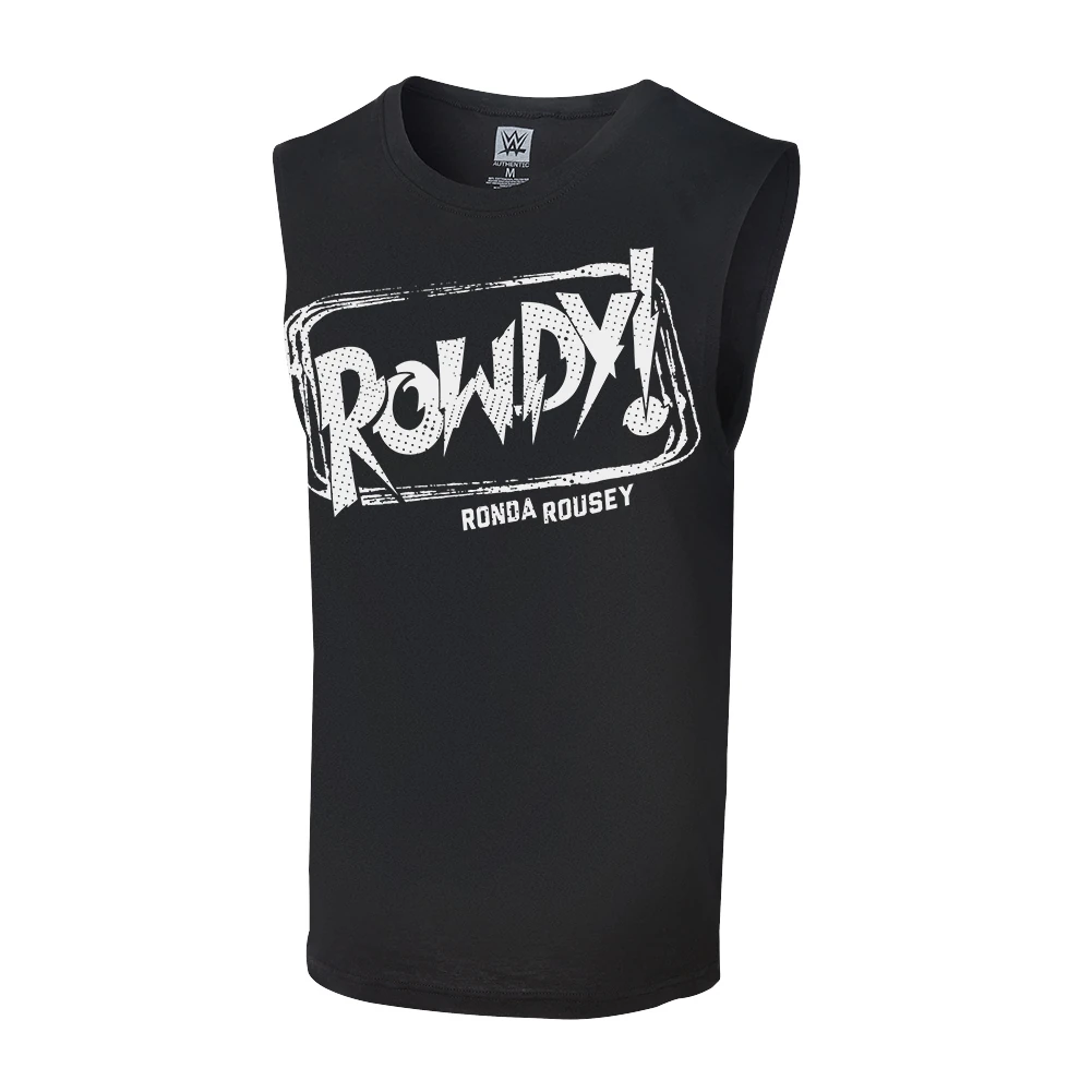 Ronda Rousey "Rowdy Ronda" Muscle T-Shirt | Pro Wrestling | Fandom