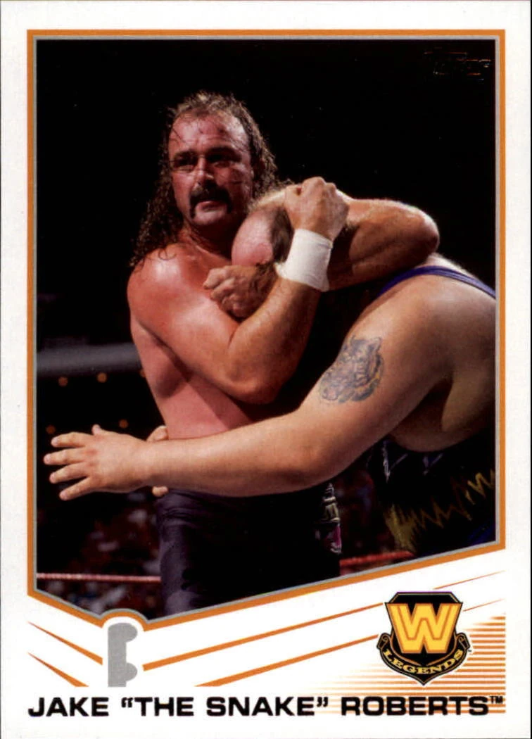2013 WWE (Topps) Jake Roberts (No.95) | Pro Wrestling | Fandom