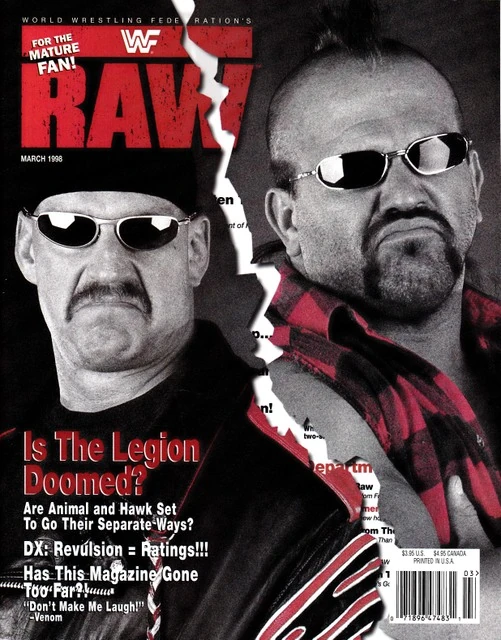 WWF Raw Magazine - March 1998 | Pro Wrestling | Fandom