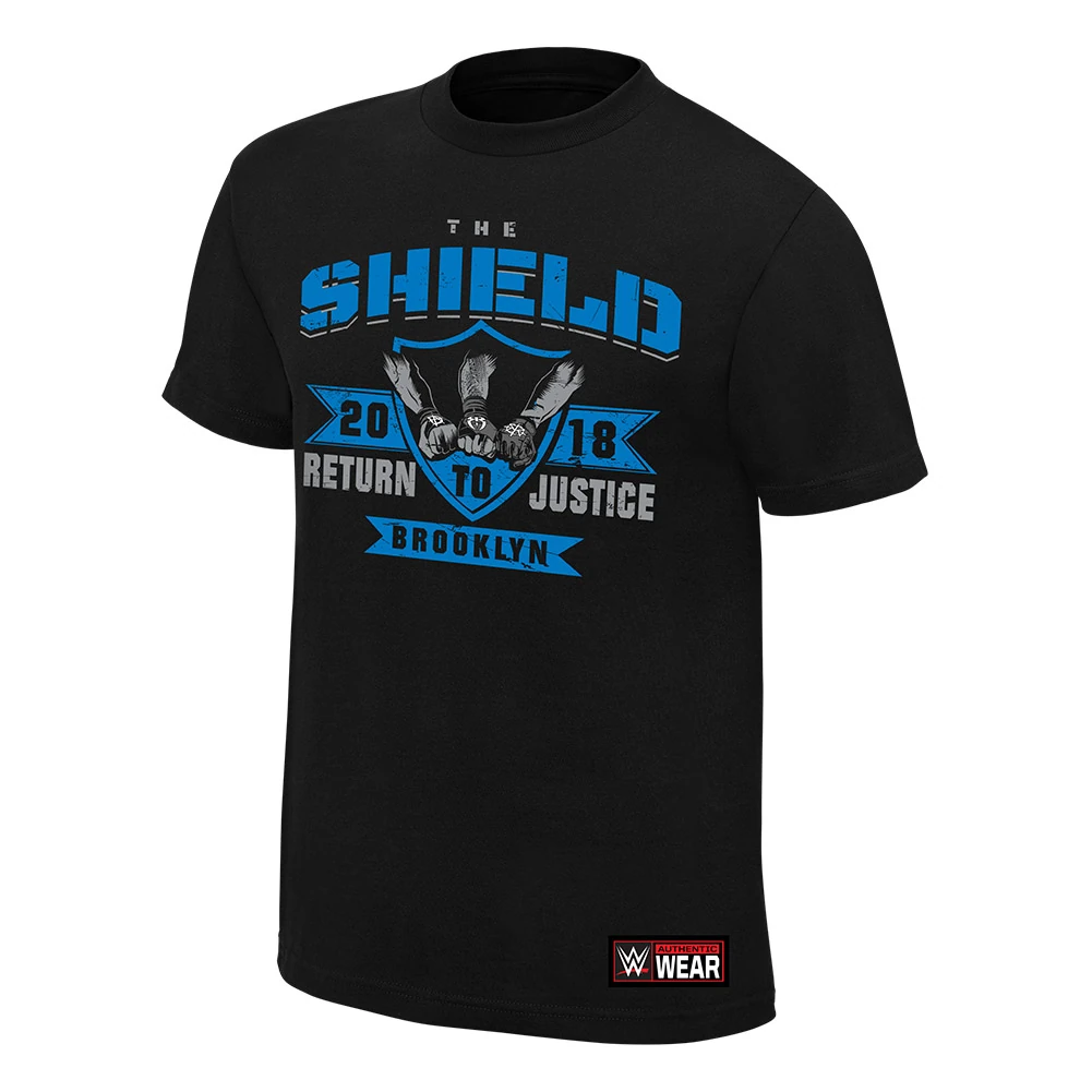 The Shield "Return to Justice" Brooklyn Special Edition T-Shirt | Pro ...