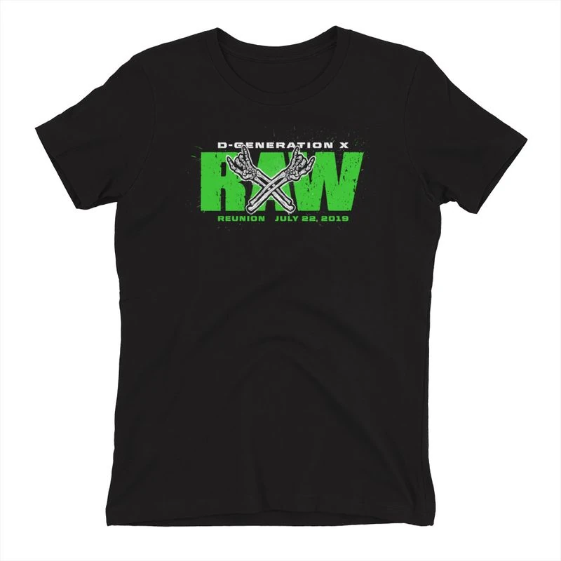 D-Generation X "RAW Reunion" Women's T-Shirt | Pro Wrestling | Fandom