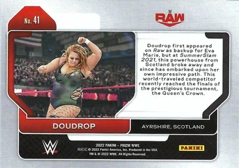 2022 WWE (Panini Prizm) Doudrop (No.41) | Pro Wrestling | Fandom