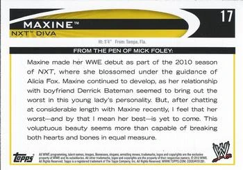 2012 WWE (Topps) Maxine (No.17) | Pro Wrestling | Fandom