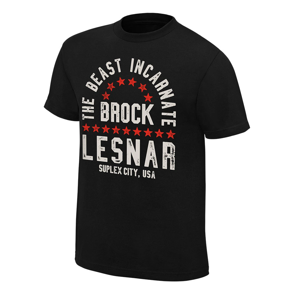 Brock Lesnar "Beast Incarnate Suplex City" Vintage T-Shirt | Pro Wrestling | Fandom