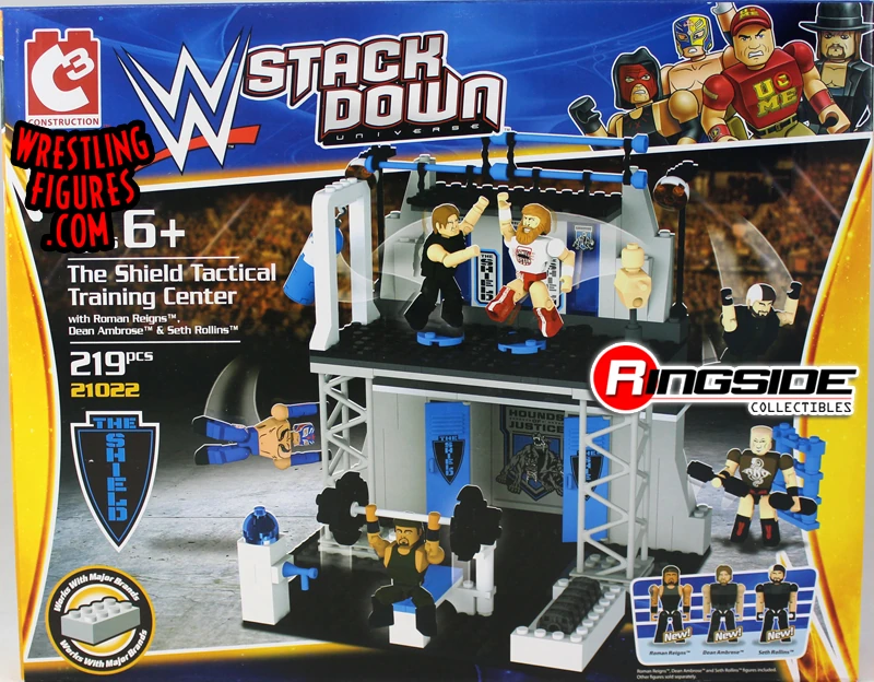 WWE StackDown - The Shield Tactical Training Center | Pro Wrestling ...