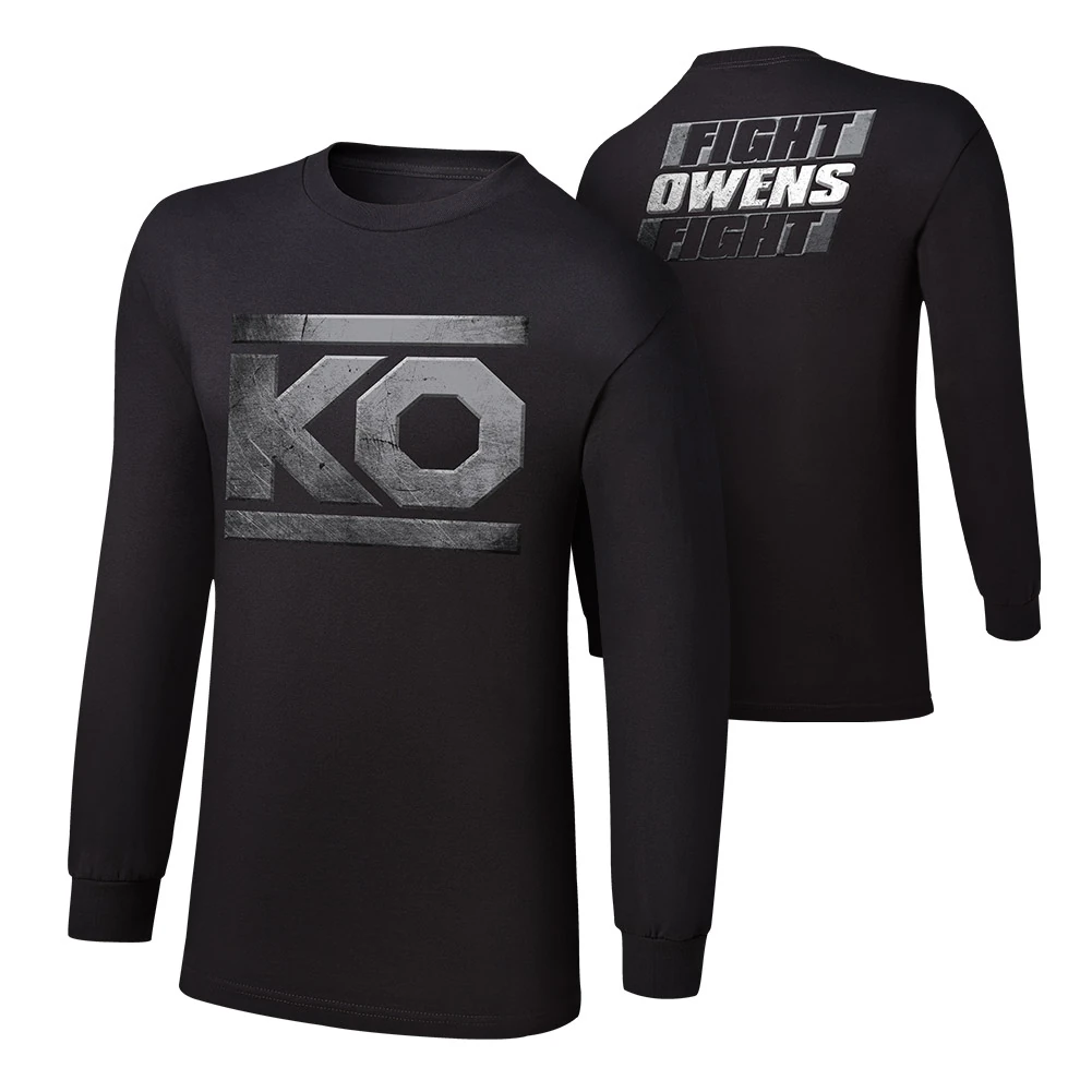 Kevin Owens "KO Fight" Long Sleeve T-Shirt | Pro Wrestling | Fandom