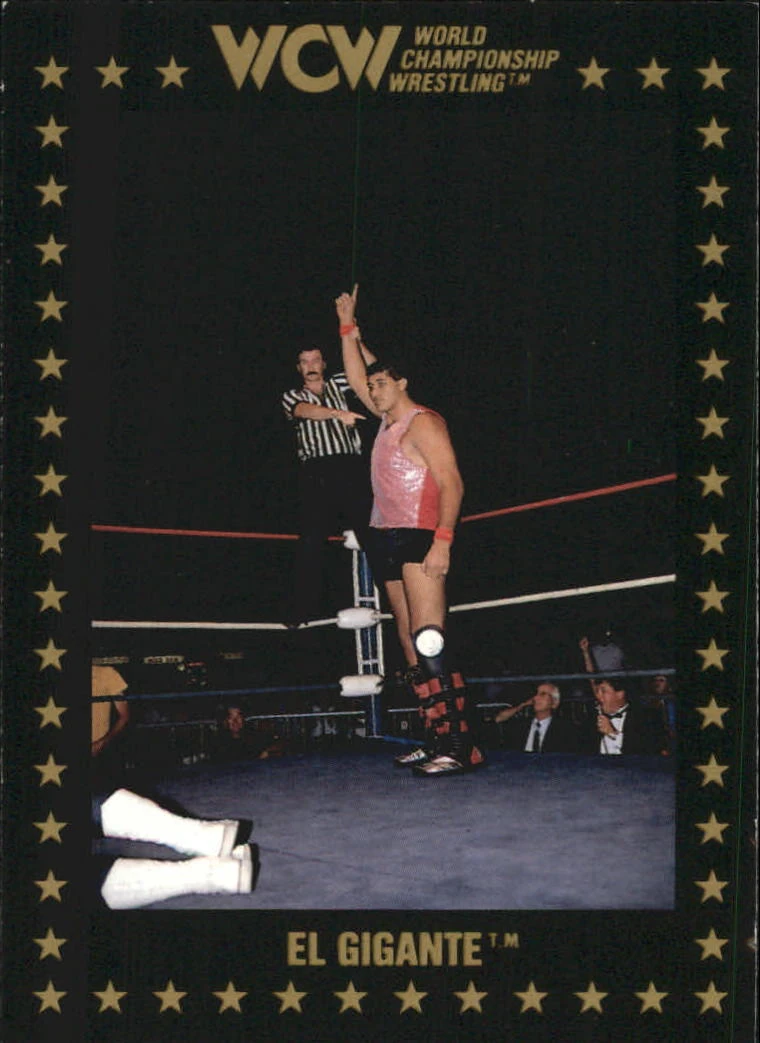 1991 WCW Collectible Trading Cards (Championship Marketing) El Gigante ...