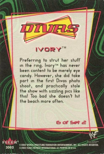 2002 WWF Divas Magazine Set 2 Ivory (No.6) | Pro Wrestling | Fandom