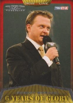 2008 TNA Cross the Line (Tristar) Jeremy Borash (No.26) | Pro Wrestling ...