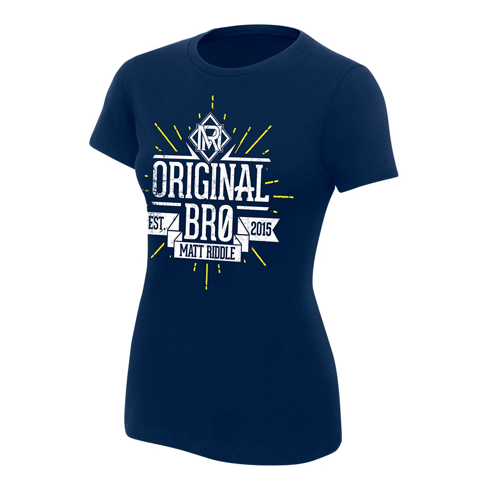 Matt Riddle "Original Bro" Women's T-Shirt | Pro Wrestling | Fandom