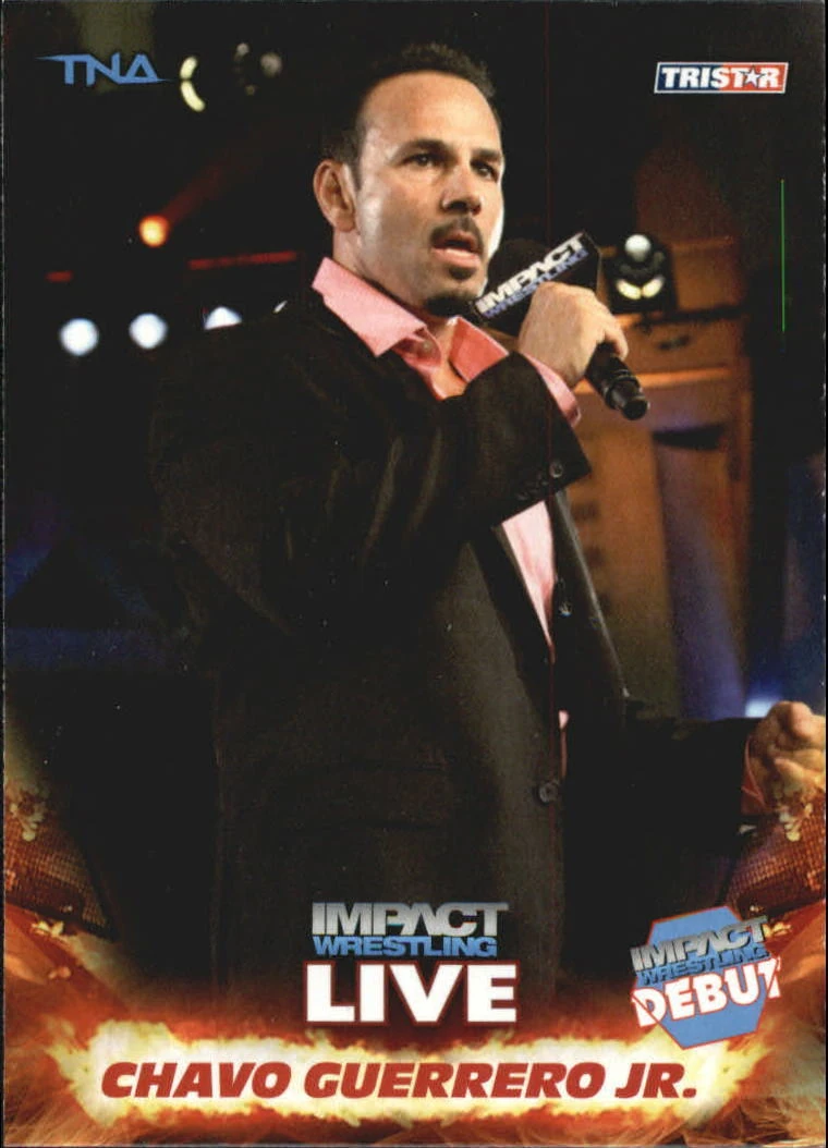 2013 TNA Impact Wrestling Live Trading Cards (Tristar) Chavo Guerrero ...