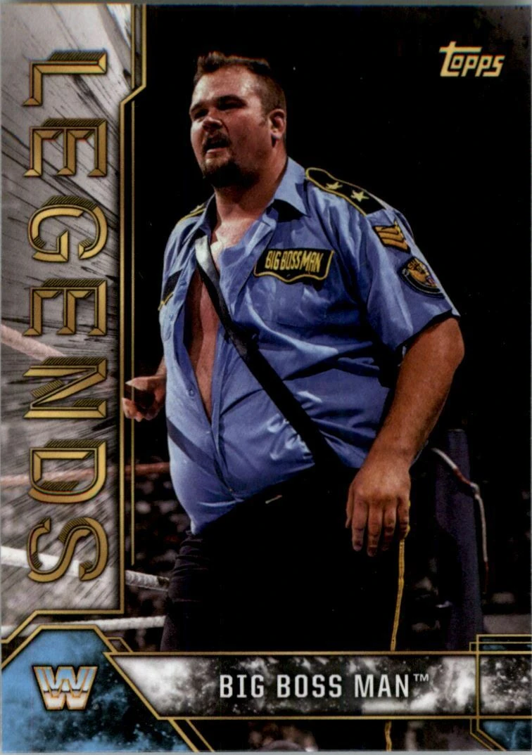2017 Legends of WWE (Topps) Big Boss Man (No.11) | Pro Wrestling | Fandom