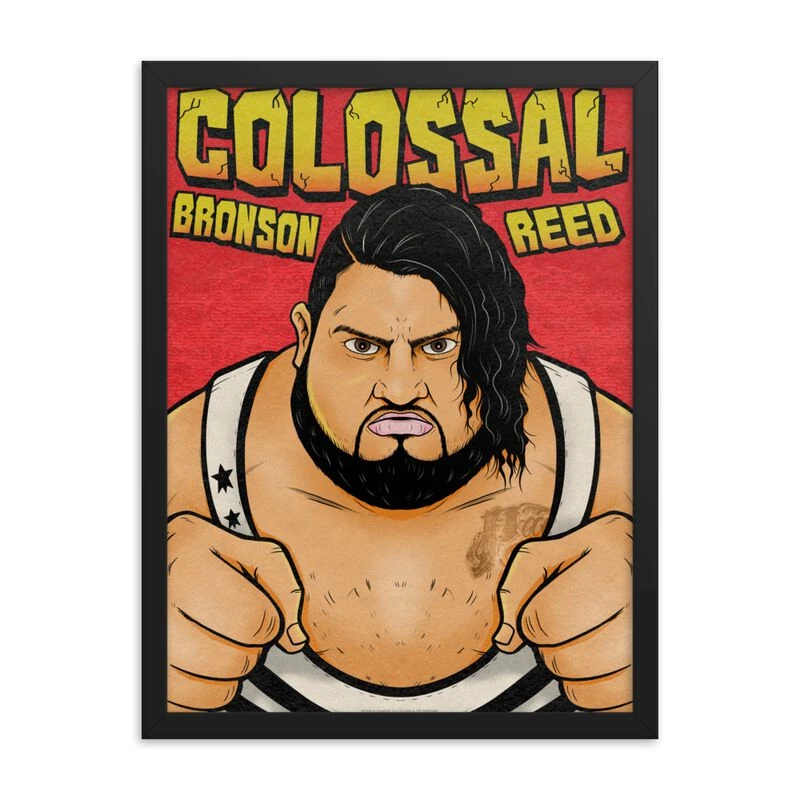 Bronson Reed "Colossal" 18x24 Framed Giclée Art Print Poster | Pro ...